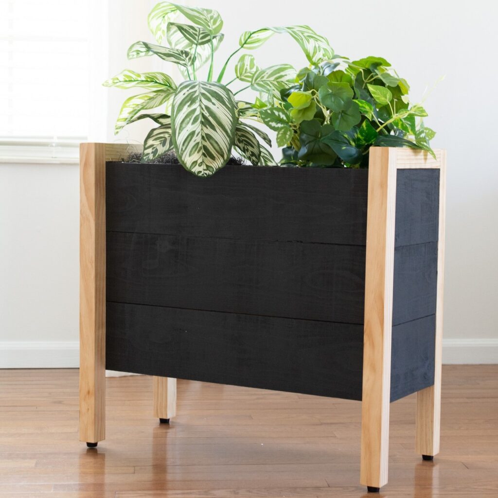 DIY Modern Planter Box For Herb Garden, Front Porch Decor (Digital ...