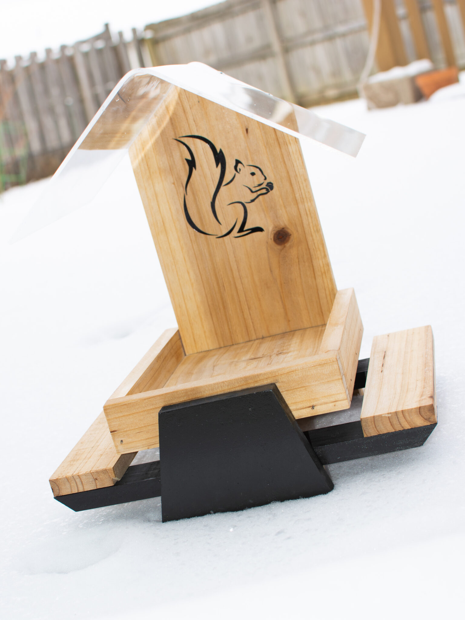 DIY Squirrel Feeder Picnic Table With Roof (Digital Build Plan ...