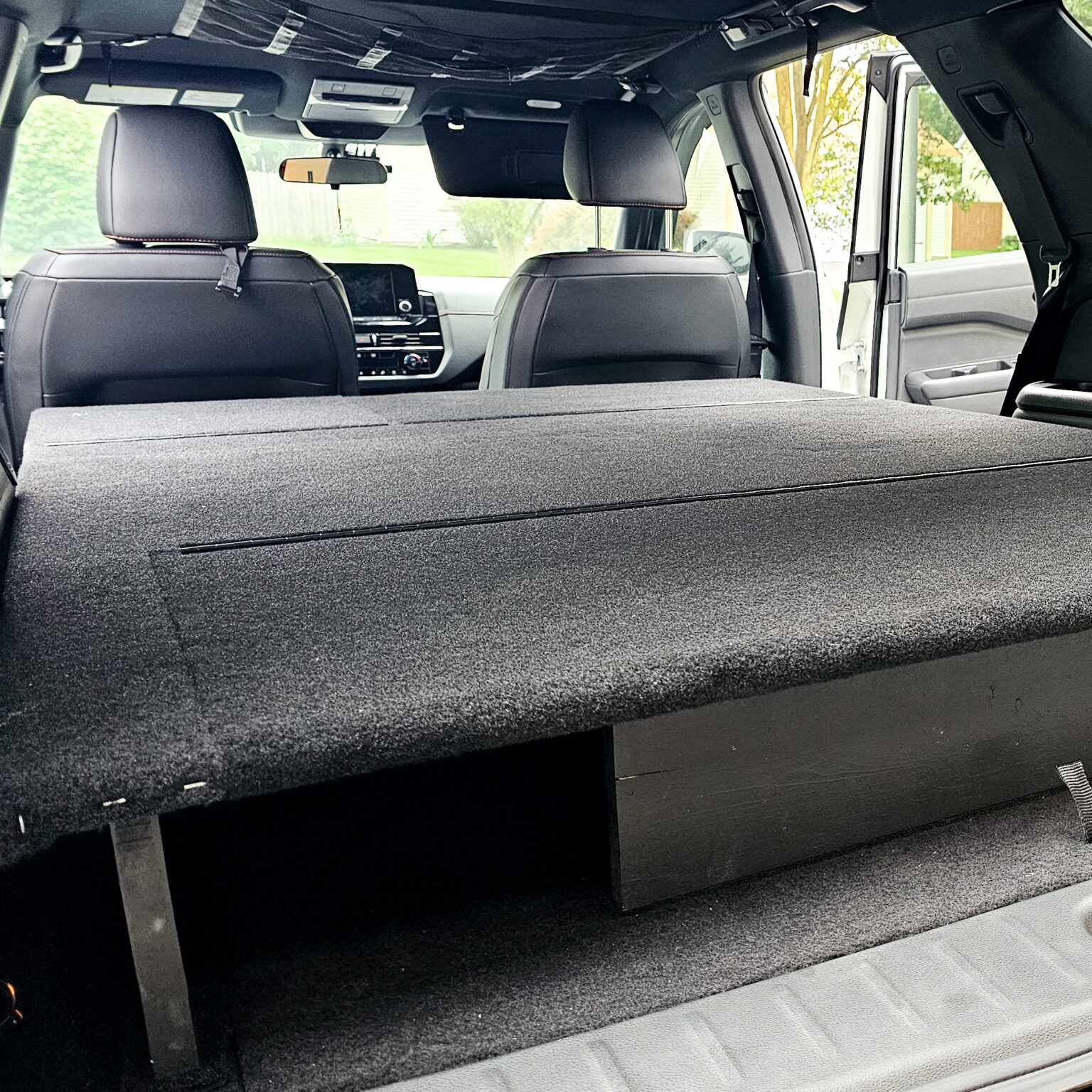 DIY Bed Platform For 2023 Nissan Pathfinder Rock Creek (Digital Build ...